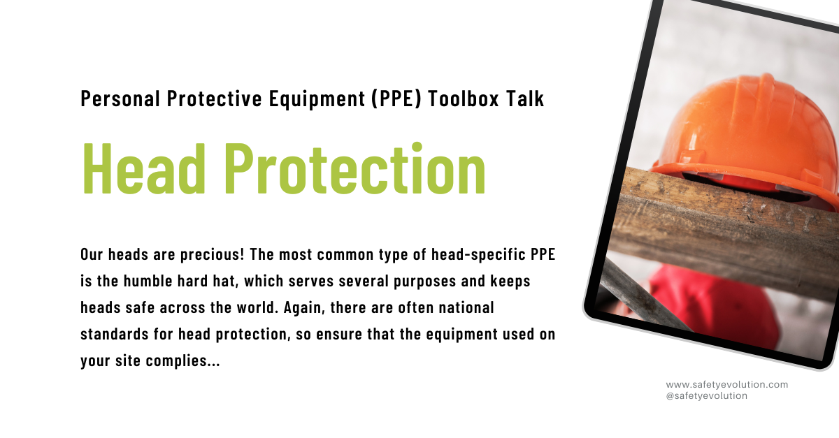 Personal Protective Equipment (PPE) Toolbox Talk