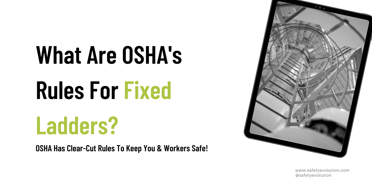 What Are The OSHA Requirements For Ladders & Stairways?