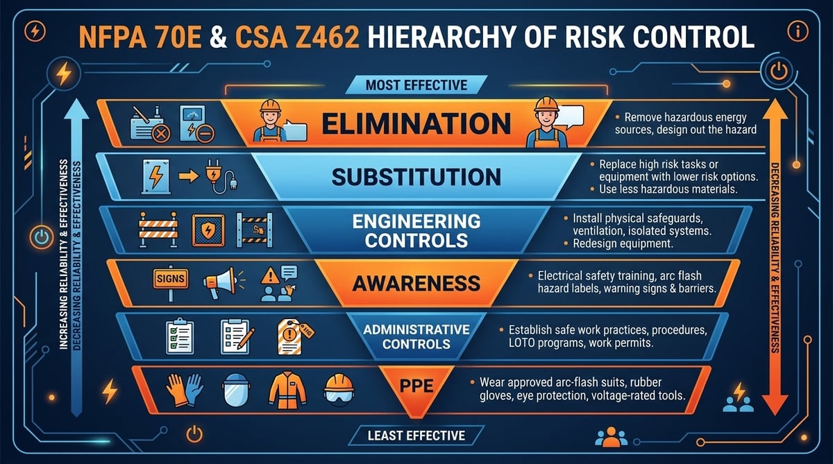 NFPA 70E & CSA Z462: Electrical Safety Compliance