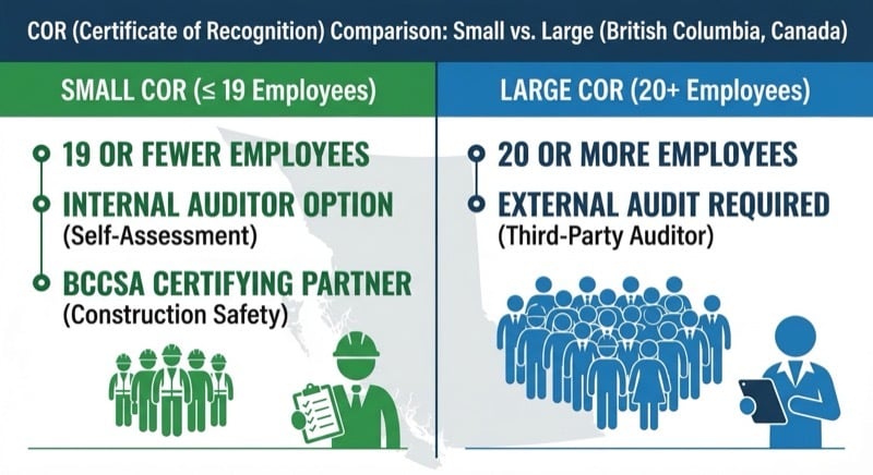 Small COR (SECOR) in BC: Cost & Steps