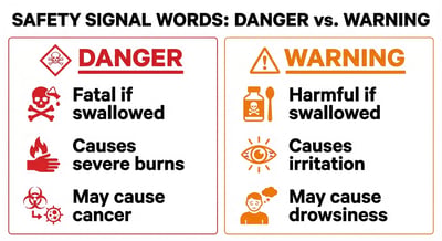 WHMIS Signal Words, Hazard & Precautionary Statements