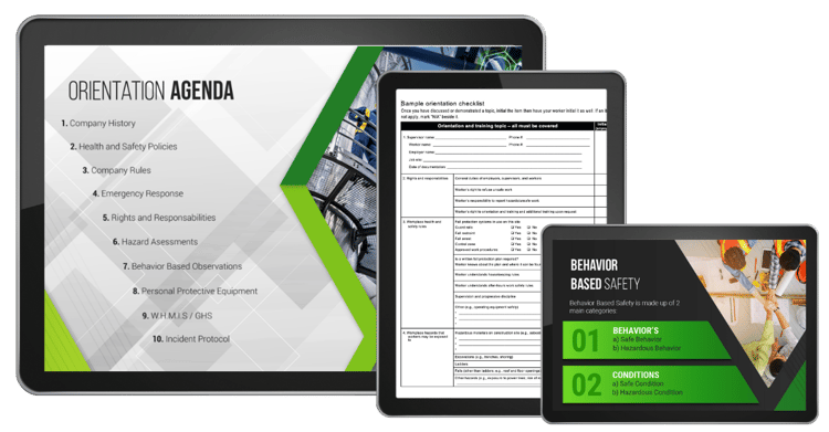 Free Construction Safety Orientation Package