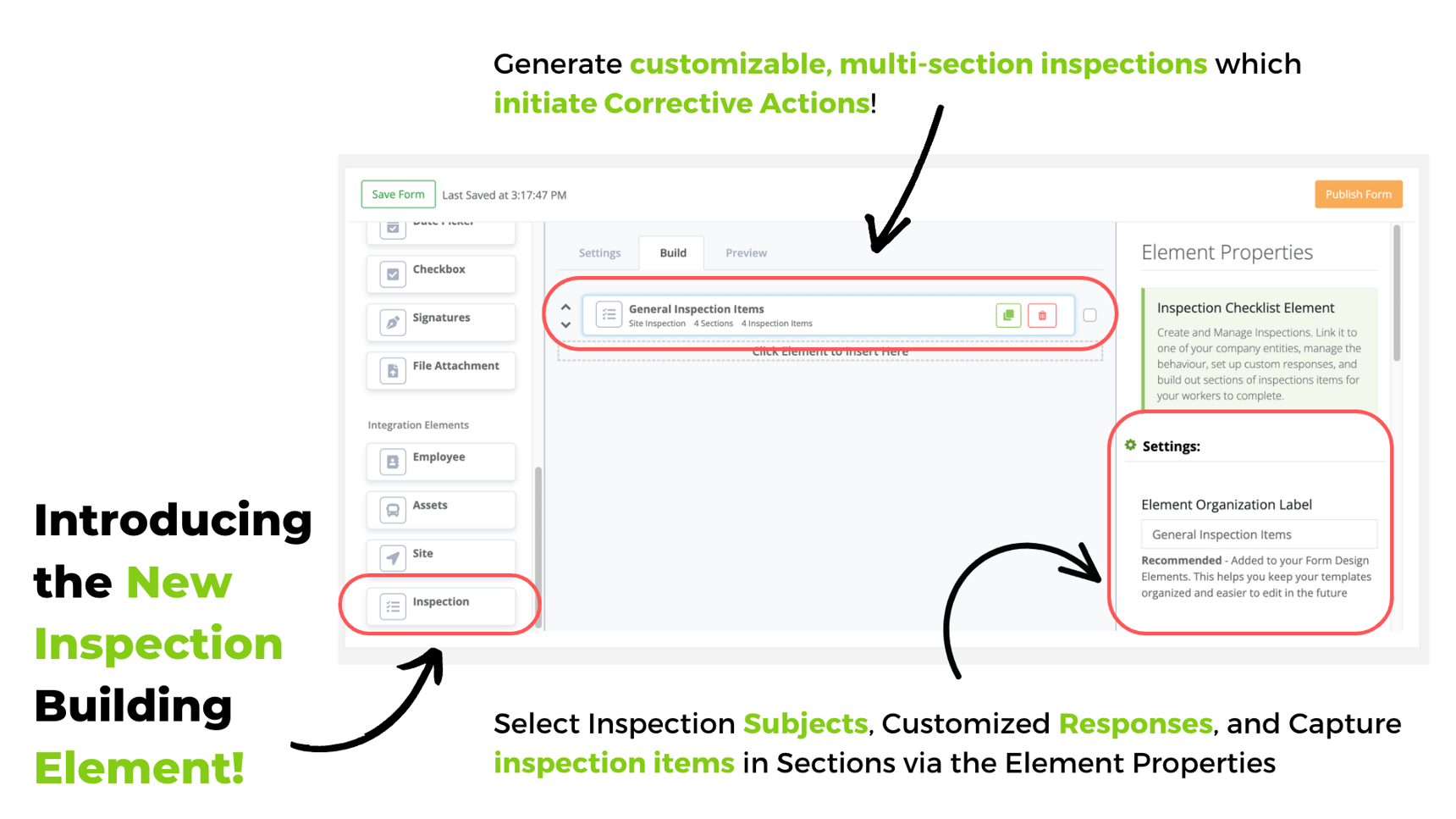 What is the Inspection Element?