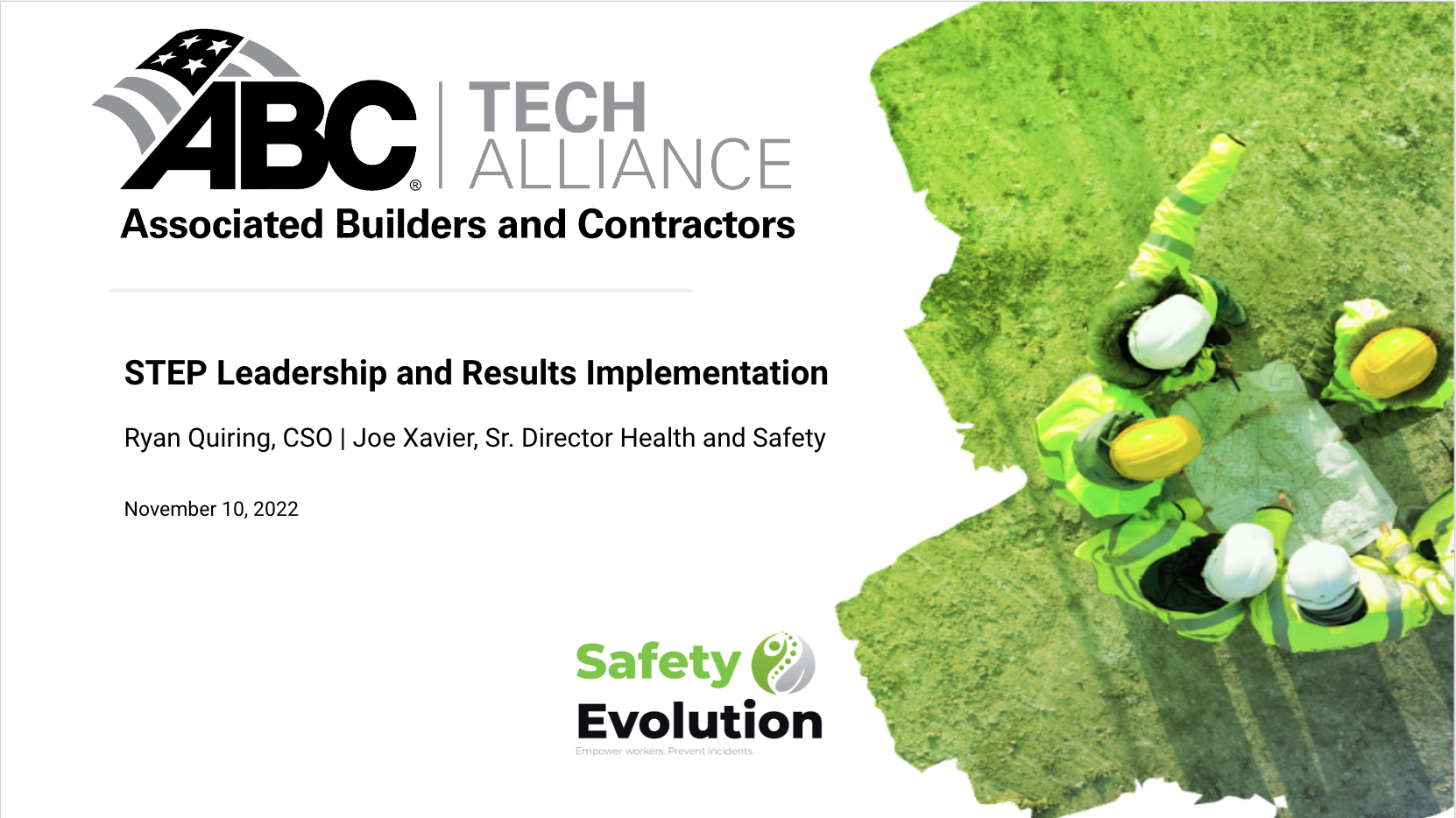 Safety Evolution Referral Program